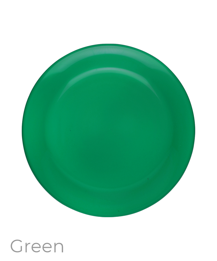 Item # 746S - USA Made - Frisbee - 9 inch Round Flying Disc - Solid Colors