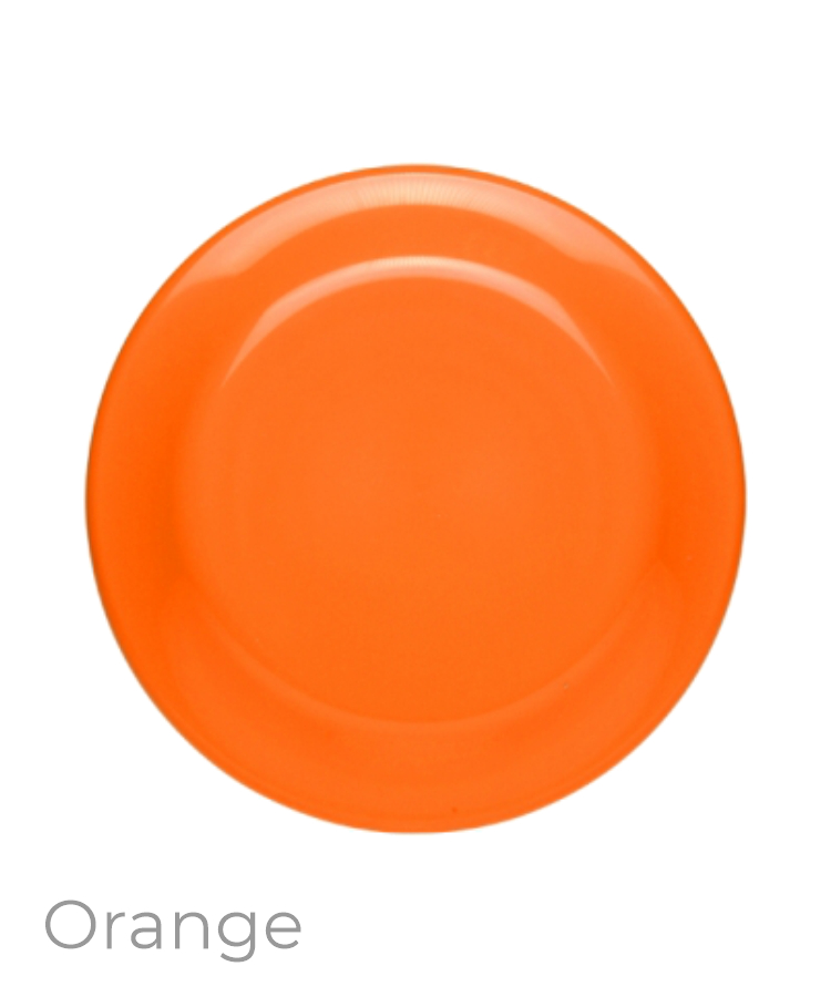 Item # 746S - USA Made - Frisbee - 9 inch Round Flying Disc - Solid Colors