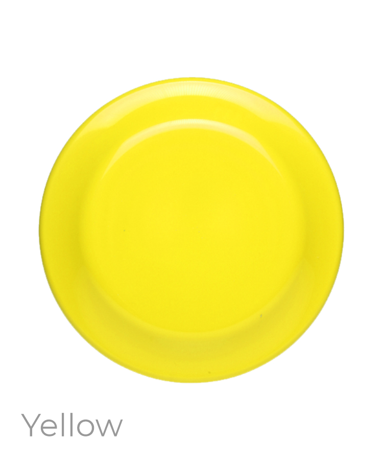 Item # 746S - USA Made - Frisbee - 9 inch Round Flying Disc - Solid Colors